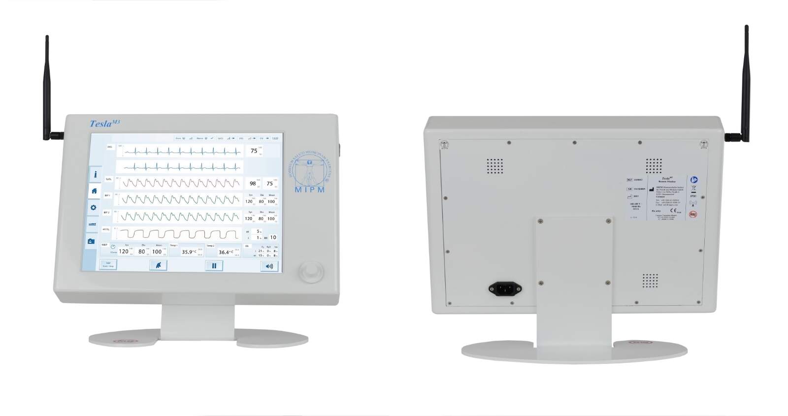 Tesla M3 - MRT Patientenmonitor | MIPM Mammendorfer Institut für Physik ...